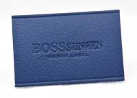 China Custom Debossed Leather Jean Patches - 500pcs MOQ with 7-10 Day Production Lead Time for sale