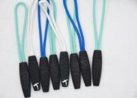 China Custom 3D Embossed TPU Zipper Puller with 2.0-2.5mm Polyester String - 15kg Tensile Strength for Outdoor Sportswear for sale