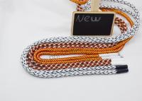 China 2.5cm Shiny Silicone Ending Round Polyester Drawstring Cord - 120cm Length, 5mm Diameter for Swimwear & Hoodies for sale