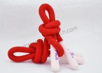 China Custom Logo Silicone-End Drawstring Cord L125cm for Clothing & Shoes - 5mm Polyester with Eco-Friendly Silicone Tips for sale