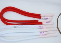 China Custom Logo Silicone-End Drawstring Cord L125cm for Clothing & Shoes - 5mm Polyester with Eco-Friendly Silicone Tips for sale