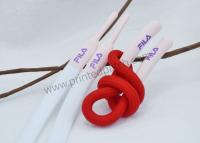 China Custom Logo Silicone-End Drawstring Cord L125cm for Clothing & Shoes - 5mm Polyester with Eco-Friendly Silicone Tips for sale