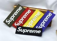 China Custom Embossed PVC Rubber Labels with Supreme Logo - OEKO-TEX Certified, 500pcs MOQ, 15-Day Delivery for sale