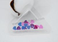 China Clear TPU 0.8mm Embossed Patches With Bling Sequins for sale