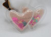 China Clear TPU 0.8mm Embossed Patches With Bling Sequins for sale