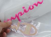 China 8 Colorways 3D Champion Heat Transfer Vinyl Labels - 130-140°C Application, Custom Shapes & Oeko-Tex Certified for sale