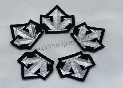 China SGS 5mm 3D Embossed Microfiber Clothing Labels with Silver TPU Logo - Oeko-Tex Certified Custom Patches for sale
