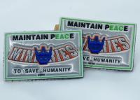 China 4 Colorways 3M Reflective Velcro Patch Screen Printed LOGO For Jeans for sale