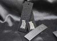 China Custom Black TPU Hook and Loop Name Patch OEKO-TEX Standard 100 for sale