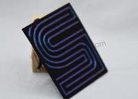 China Custom 1mm TPU Embossed Patches OEKO-TEX Sew On Leather Patches High Frequency for sale