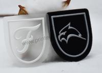 China 3D Raised Uniform TPU Badges - 2.5mm Heat Press Patches with 140-160°C Application Temperature for sale