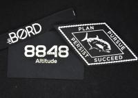 China Black Reflective TPU Suede Screen Printed Patches - Custom Clothing Labels with 3D Effect & Oeko-Tex Certification for sale