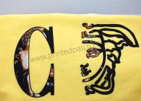 China Raised Stretchable Silicone Heat Transfer Stickers 3D Effect 155-160°C Application Custom Logo Printing for sale