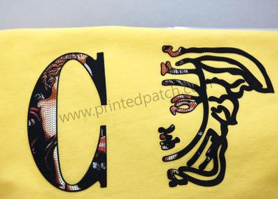 China Raised Stretchable Silicone Heat Transfer Stickers 3D Effect 155-160°C Application Custom Logo Printing for sale