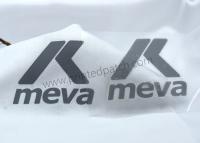China Flat Printing Reflective Silver Heat Transfer Clothing Labels for Peaked Caps - 150-160°C Application, 15 Second Transfer for sale