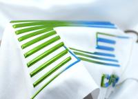 China OEKO Reflective TPU Badges Heat Transfer Silk Screen Label for sale