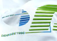 China OEKO Reflective TPU Badges Heat Transfer Silk Screen Label for sale