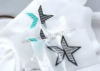 China Swimsuit Embossed Heat Transfer Clothing Labels Personalized for sale