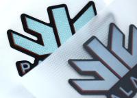 China 3D Luminous Silicone Heat Transfer Labels for Ski Suits - 155-160°C Application, Custom Sizes & Colors for sale