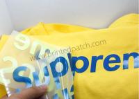 China Custom Heat Transfer Labels for T Shirts Silicone TPU 150-160C Stretchable for sale