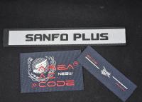 China 0.8mm Silicone Logo for Workwear - Matte & Shiny Finish, Oeko-Tex Certified, Custom Sizes for sale