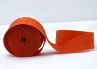 China 25mm Nylon Elastic Webbing with Custom Silicone Logo - OEKO-TEX Certified for Cycling Wear for sale