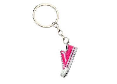 China Skateboard Shoes Cute Metal Keychain Filling Key Holder Zinc Alloy Material for sale