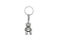 China Bear Shape Cute Metal Keychain Customized Color Engraving Keychains for sale