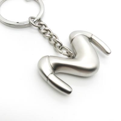 China Durable M Metal Keychain Holder - Convenient and Silver for Your Business for sale