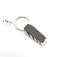 China Individual Polybag Package Gun Black Metal Keychain Holder Available for OEM/ODM for sale