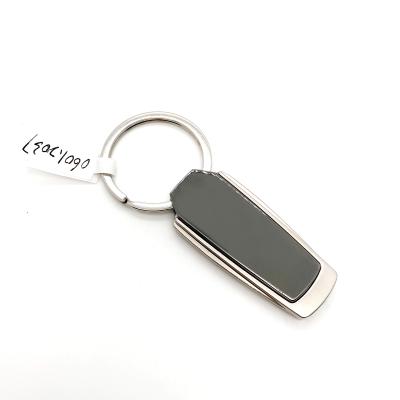 China Individual Polybag Package Gun Black Metal Keychain Holder Available for OEM/ODM for sale