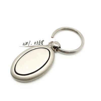 China Convenient Metal Keychain Holder with Zinc Alloy Construction for sale