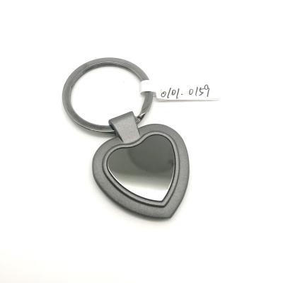 China Metal Keychain Holder Iron Keychain Container with Customized Logo for sale