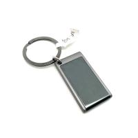 China Metal Keychain Holder Iron Keychain Container with Black Gun for sale