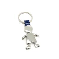 China Zinc Alloy Metal Keychain Holder in Siliver for Your Business Needs for sale