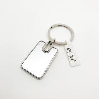 China 25x75x5mm Metal Keychain Holder High Durability for sale