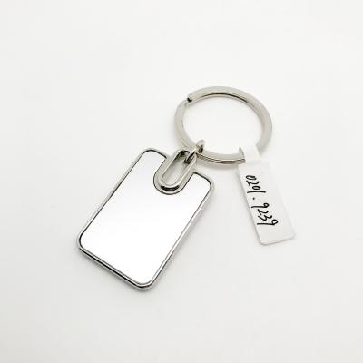 China 25x75x5mm Metal Keychain Holder High Durability for sale