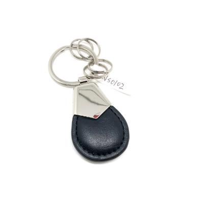 China Durable Leather Keychain With Available Color Options For Key Holder Design for sale