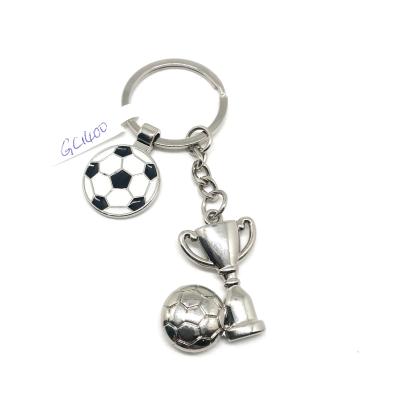 China Assorted Bone Shape Metal Keychain Eco Friendly Trendy Embellished Key Holder for Holding Keys for sale