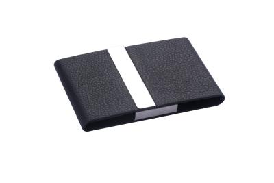China Rectangle Metal Business Card Holder For Men And Women Snap Closure Package for sale