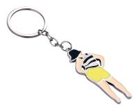 China Assorted Metal Keychain For Holding Keys With Cute Enamel Logo for sale