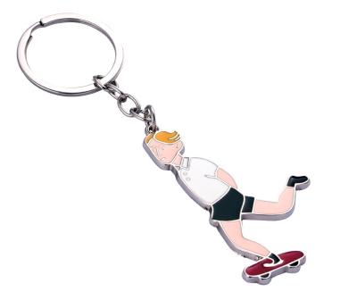 China Personalized Charming Metal Keychain Featuring Customized Shape For Holding Keys for sale
