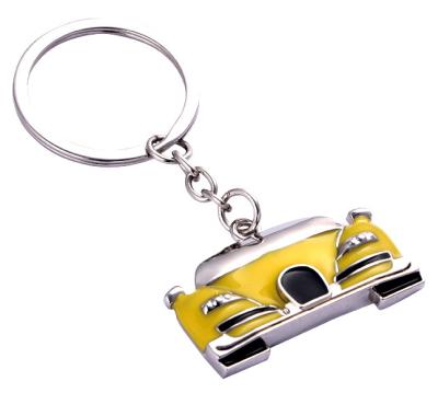 China Cute Metal Keychain Holder With Durable Oil Filled Logo For Everyday Use for sale