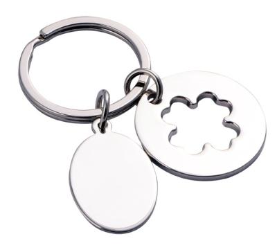 China Zinc Alloy Keychain Holder With Stylish Logo Customization Available for sale