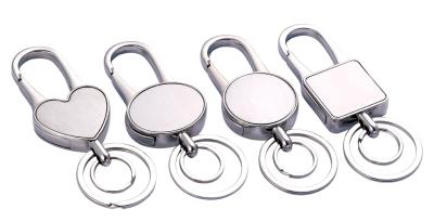 China Customized Logo Zinc Alloy Keychain Holder for sale