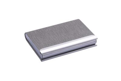 China Snap Closure Name Card Holder Suitable For Both Men And Women Rectangle for sale