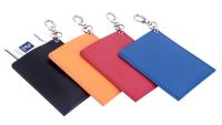 China Slim Metal Business Card Holder Holds 50 Cards With Secure Snap Closure for sale