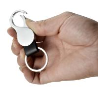 China Leather Key Chains With Keychain Holder Customized Pattern Design for sale