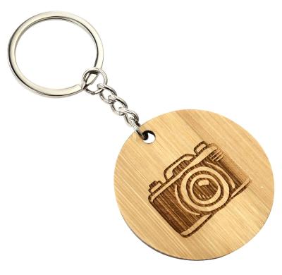 China Personalization High Durability Wooden Keychain Engraving For Custom Engraved Corporate Thank You Gifts for sale