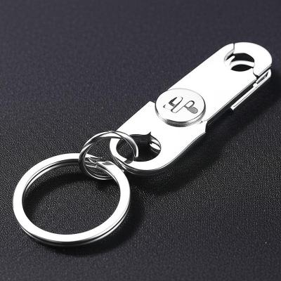 China Streamline Your Key Organization with this Durable Metal Keychain Holder for sale